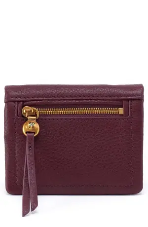 Hobo Lumen Mini Wallet Mulberry Glaze