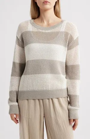 Beachlunchlounge Striped Sweaters For Women