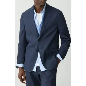 Theory Clinton Stretch Linen Blend Sport Coat - Eclipse