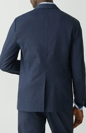 Theory Clinton Stretch Linen Blend Sport Coat - Eclipse