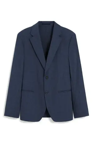 Theory Clinton Stretch Linen Blend Sport Coat - Eclipse