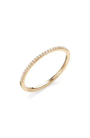 Lana Jewelry 14K Gold Diamond Stacking Ring Yellow Gold