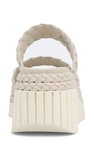 Mia Yoshi Braided Platform Wedge Sandals