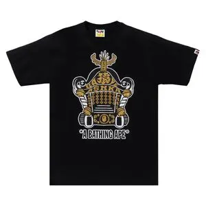 A BATHING APE Mikoshi Tee - Black