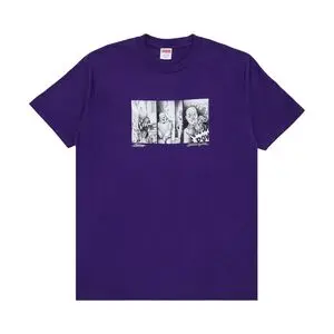Supreme Mister Cartoon Pow Tee - Purple