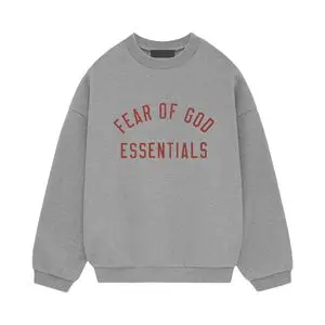 Fear Of God Fleece Crewneck 'dark Heather