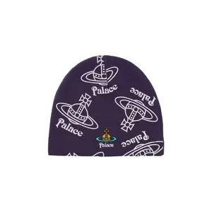 PALACE X Vivienne Westwood Jersey Beanie - Purple