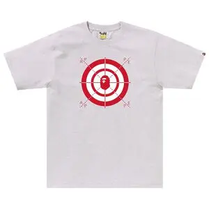 A BATHING APE Shooting Gallery Tee Grey