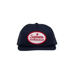 Supreme Authorized Mesh Back 5-panel Cap - Blue