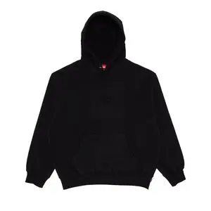 Supreme Satin Appliqué Hooded Sweatshirt