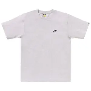 A BATHING APE Sta One Point Tee 'grey' Grey