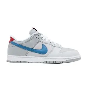 Nike Dunk Low Surfer Sneakers - Silver