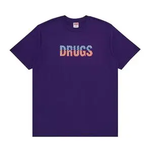 Supreme Drugs Tee - Purple