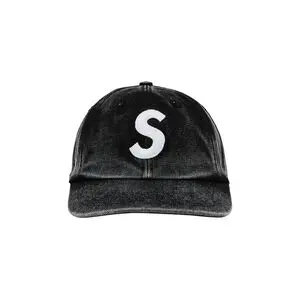 Supreme Pigment S Logo 6-panel Cap - Black