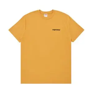 Supreme Fuck Money Tee 'mustard - Yellow