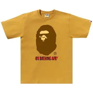 BAPE Katakana By Bathing Ape Tee 'yellow' Yellow