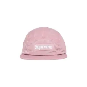Supreme Waxed Ripstop Camp Cap - Pink