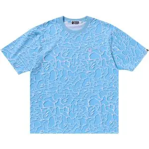 A BATHING APE Abc Sea Surface Camo Relaxed Fit Tee