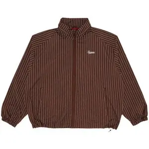 Supreme Reflective Pinstripe Track Jacket