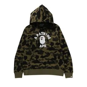A BATHING APE 1st Camo Hoodie - Green
