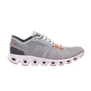 On Cloud X 3 Alloy Lily Sneakers - Grey