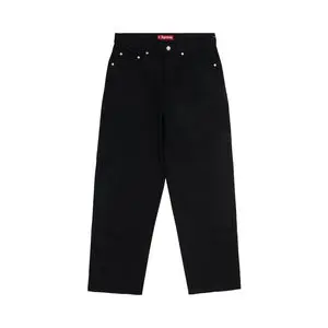 Supreme Rigid Baggy Selvedge Jean - Black