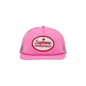 Supreme Authorized Mesh Back 5-panel Cap - Pink
