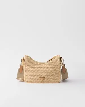 Prada Re-edition 2005 Crochet Bag - Natural