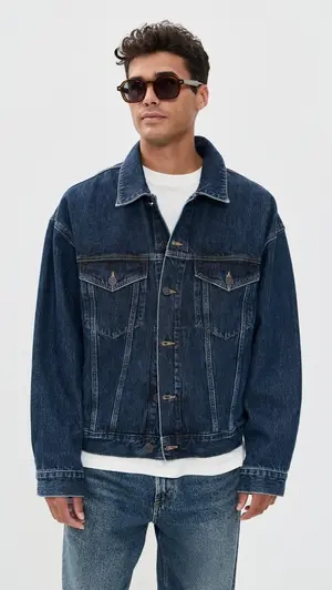 AGOLDE Stefano Denim Trucker Jacket - Pendulum