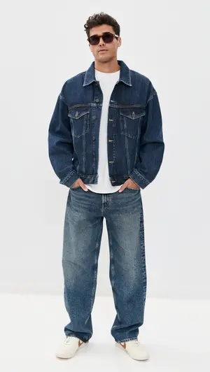 AGOLDE Stefano Denim Trucker Jacket - Pendulum
