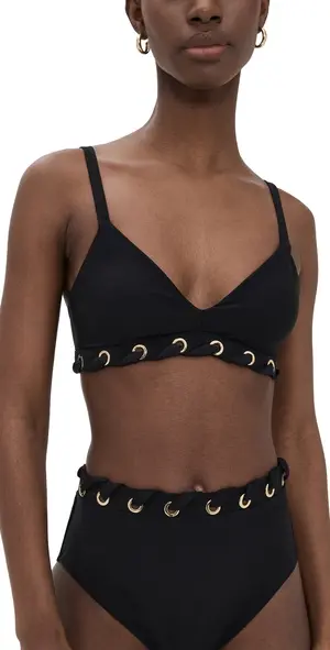 STYLEST Dreamsculpt Grommet Top - Caviar