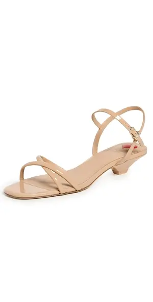 Larroude Charlotte Sandals - Tan
