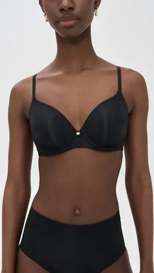 Natori Cloud Comfort Back Smoothing T-shirt Bra - Black