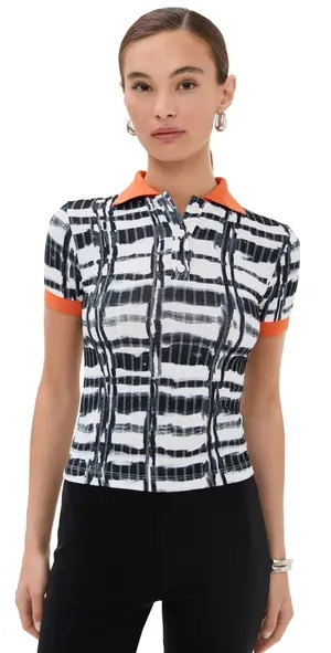 Stella Jean Striped T-shirt Polo