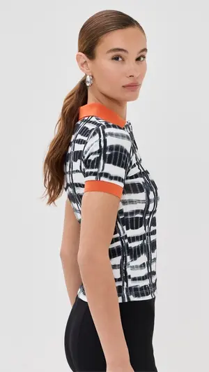 Stella Jean Striped T-shirt Polo