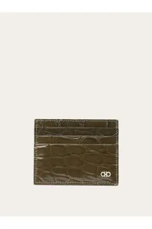 FERRAGAMO Gancini Credit Card Holder