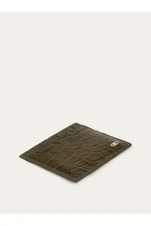 FERRAGAMO Gancini Credit Card Holder