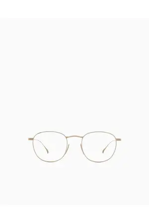 Giorgio Armani Panto Frame Glasses - Gold