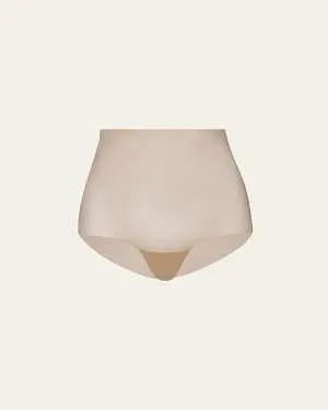 Commando Featherlight Control High-rise Smoothing Briefs - Beige