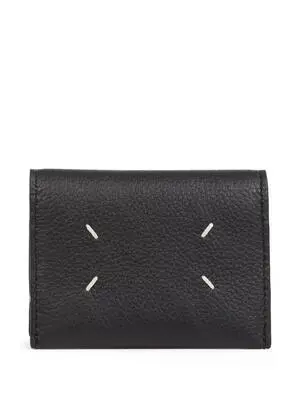 MAISON MARGIELA Four-stitch Logo Wallet - Black