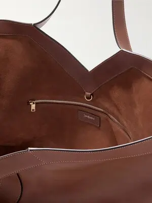 Saint Laurent Y Leather Tote - Brown