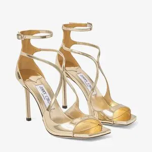 JIMMY CHOO Azia 95 Sandals - Silver