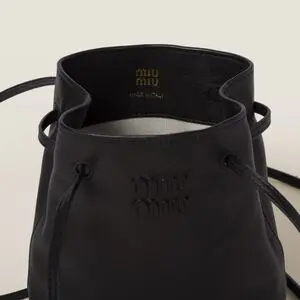 Miu Miu Nappa Leather Mini-bag - Black