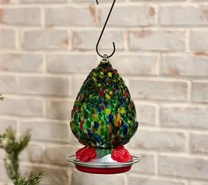 ULTIMATE INNOVATIONS BY THE DEPALMAS Ultimate Innovations Pinecone Hummingbird Feeder - One-color