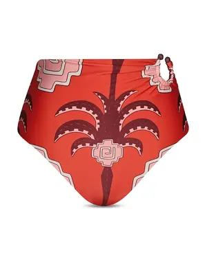 Johanna Ortiz Bikini Bottom - Red/pink/ecru