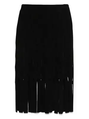 TWINSET Cut-out Midi Skirt