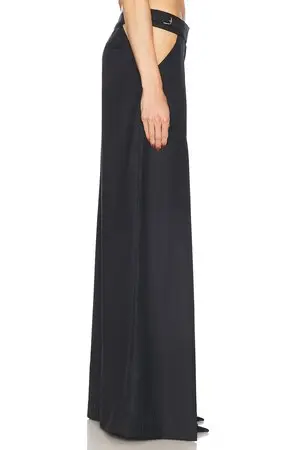 MIMCHIK Cut-out Wide Leg Trousers