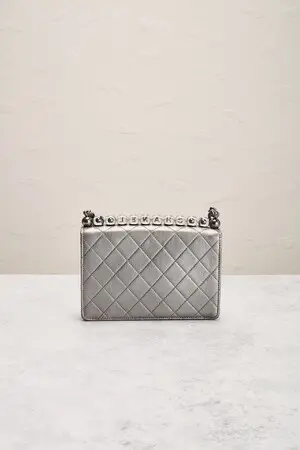 Chanel Lambskin Chic Pearls Flap Bag