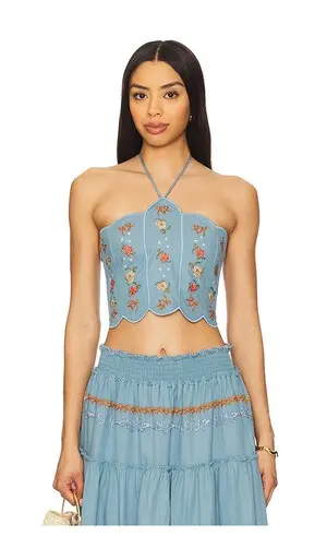 Agua Bendita Cropped Tops