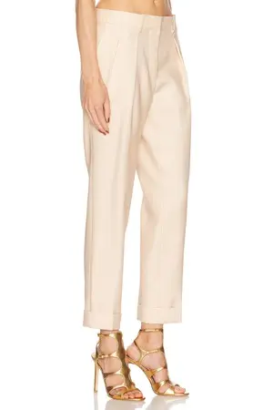 TOM FORD Tailored Double Pleat Pant